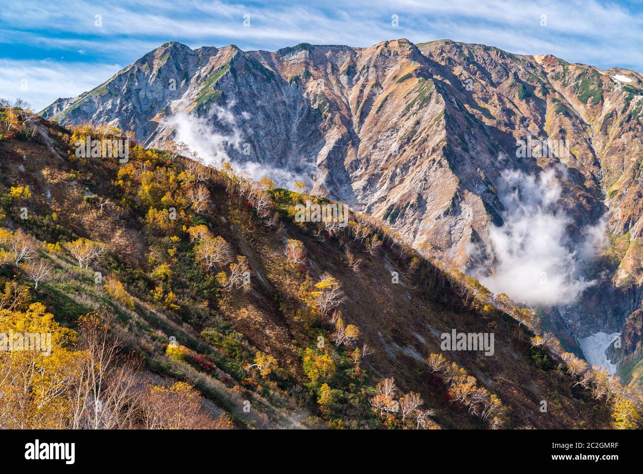 Hakuba Valley Autumn Nagano Japan Stock Photo - Alamy