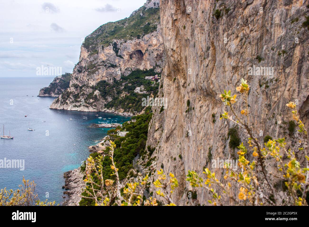 Top view isle capri hi-res stock photography and images - Alamy