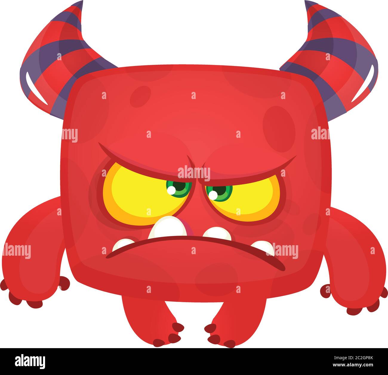Fat devil cartoon hi-res stock photography and images - Alamy