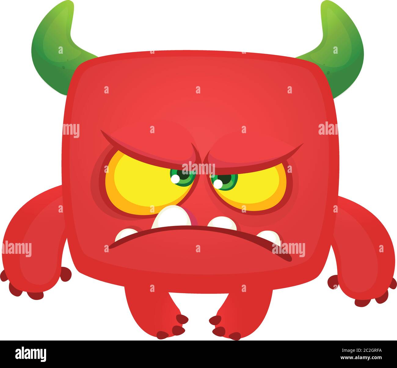 Fat devil cartoon hi-res stock photography and images - Alamy