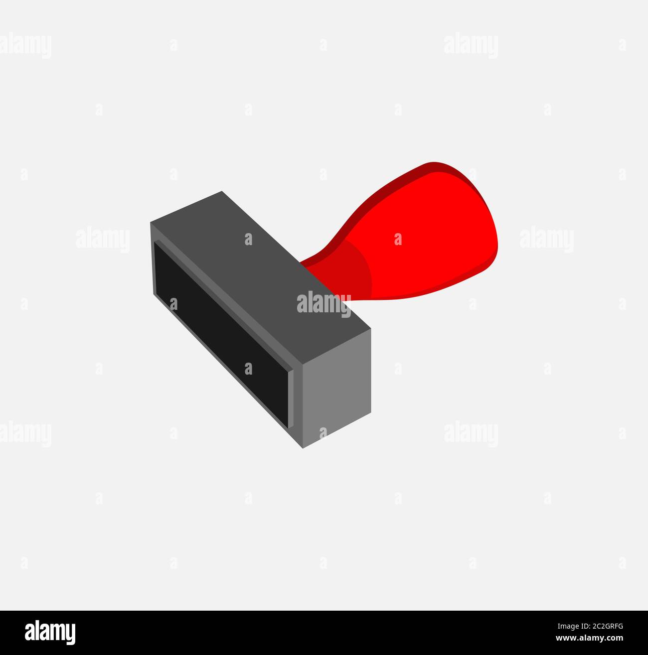 Rubber Stamp, Seal Design Vector Art Illustration Stock Vector Image ...