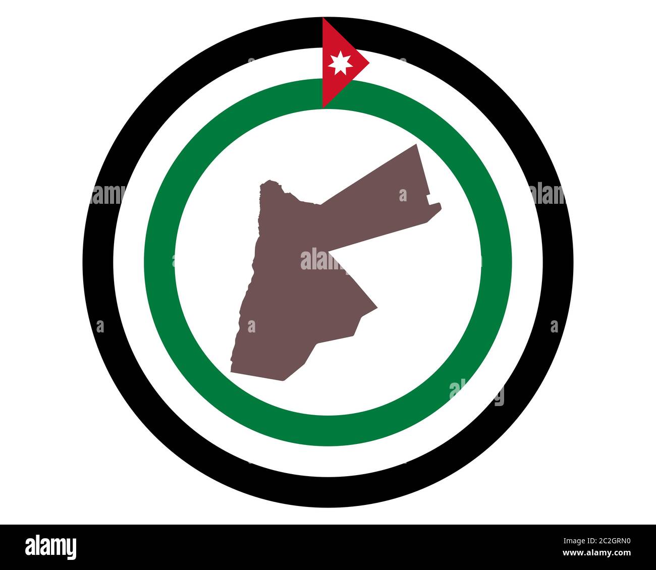 Flagge jordanien hi-res stock photography and images - Alamy