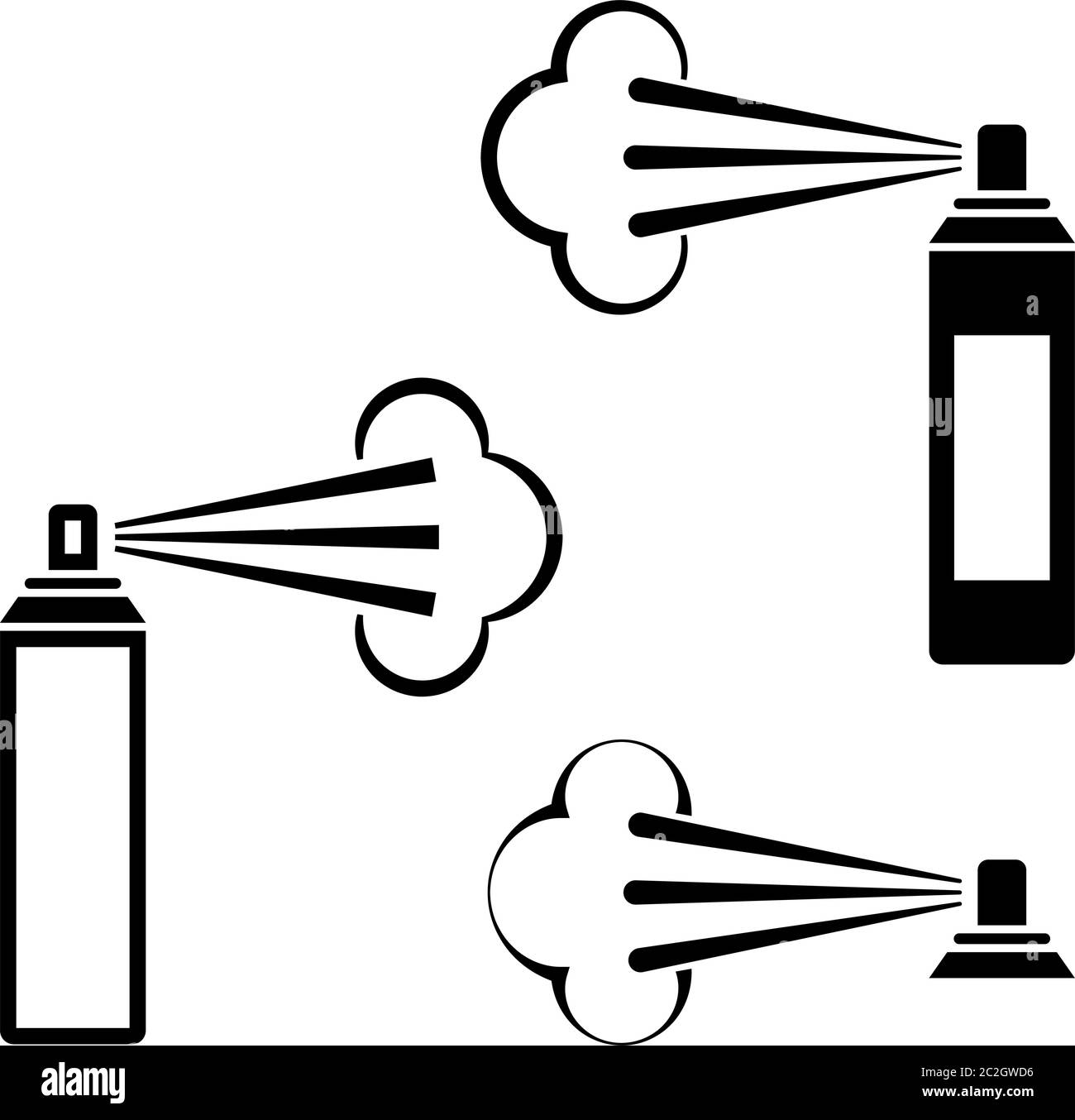 Spray Cloud Clipart