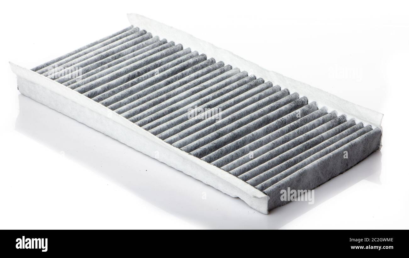 worn cabin air conditioner filter of car Stock Photo - Alamy