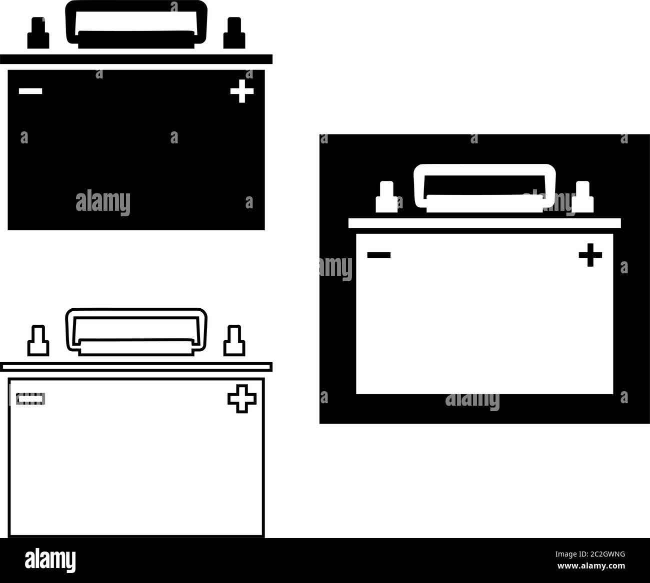 Positive electrode Stock Vector Images - Alamy