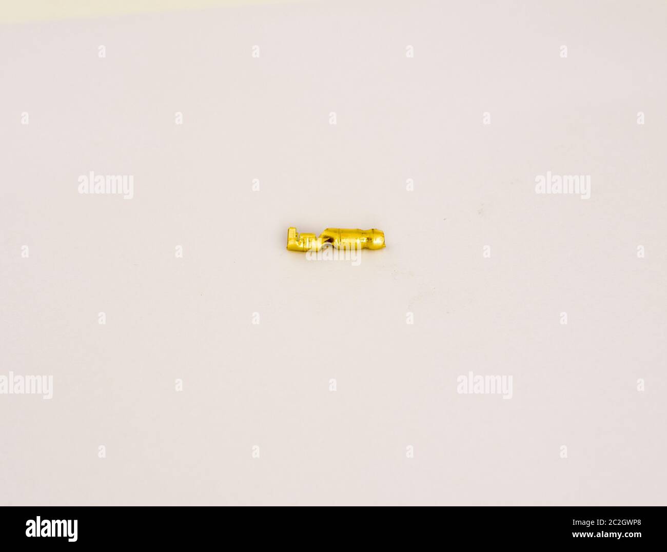 An isolate electrical's terminal. Cylindrical Stock Photo - Alamy