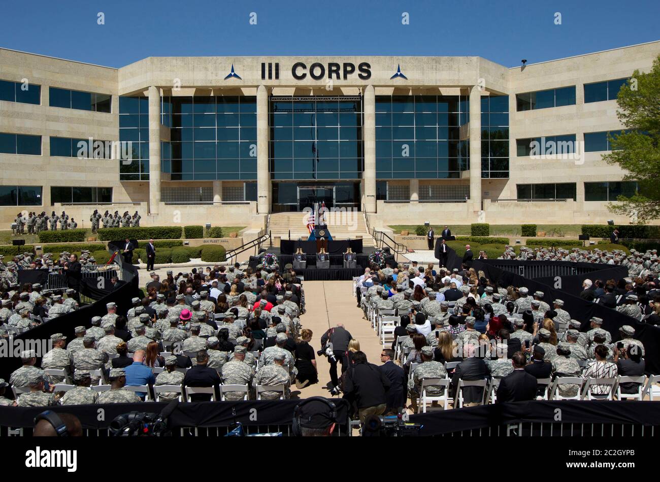 Soldiers iii corps headquarters headquarters hi-res stock photography ...