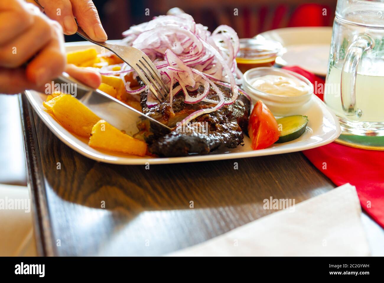German Fast Food Restaurant High Resolution Stock Photography and ...