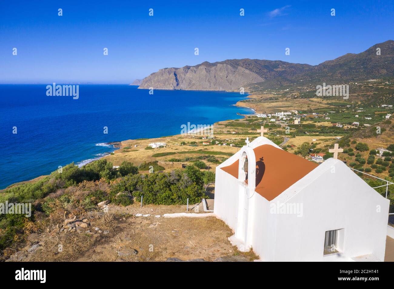 View village bay mochlos hi-res stock photography and images - Alamy
