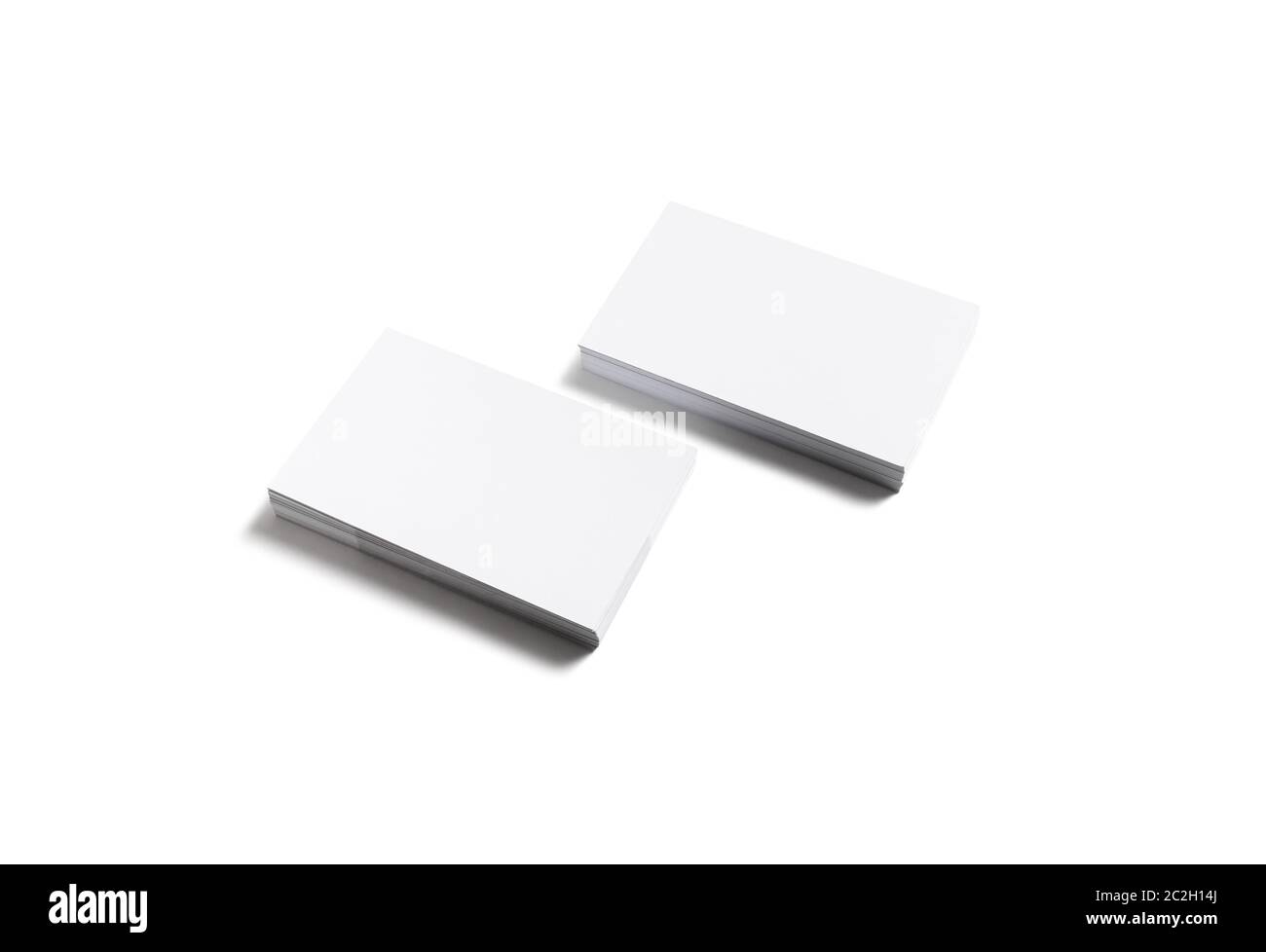 Isolated business cards Stock Photo - Alamy