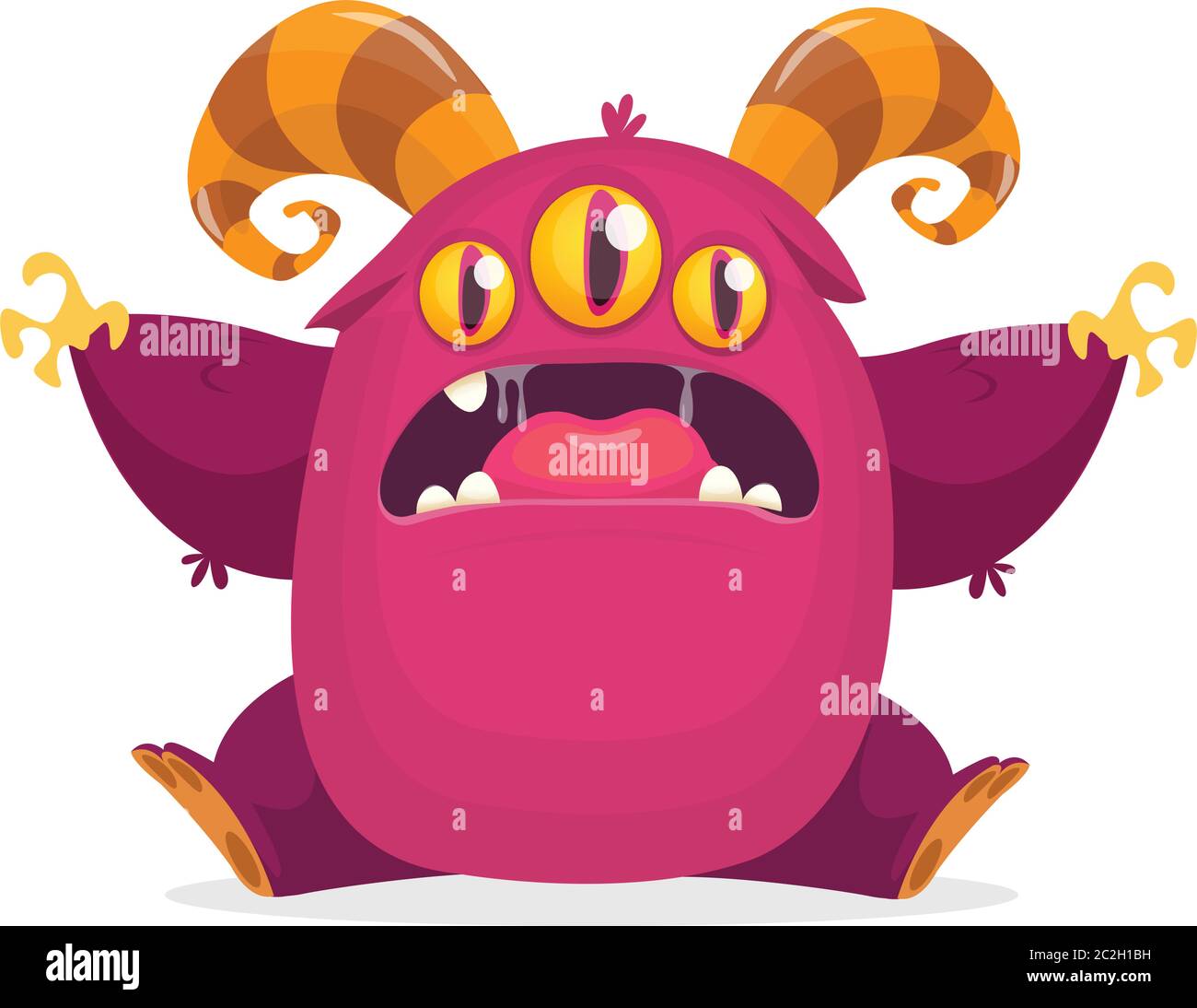 Three eyed monster Cut Out Stock Images & Pictures - Alamy