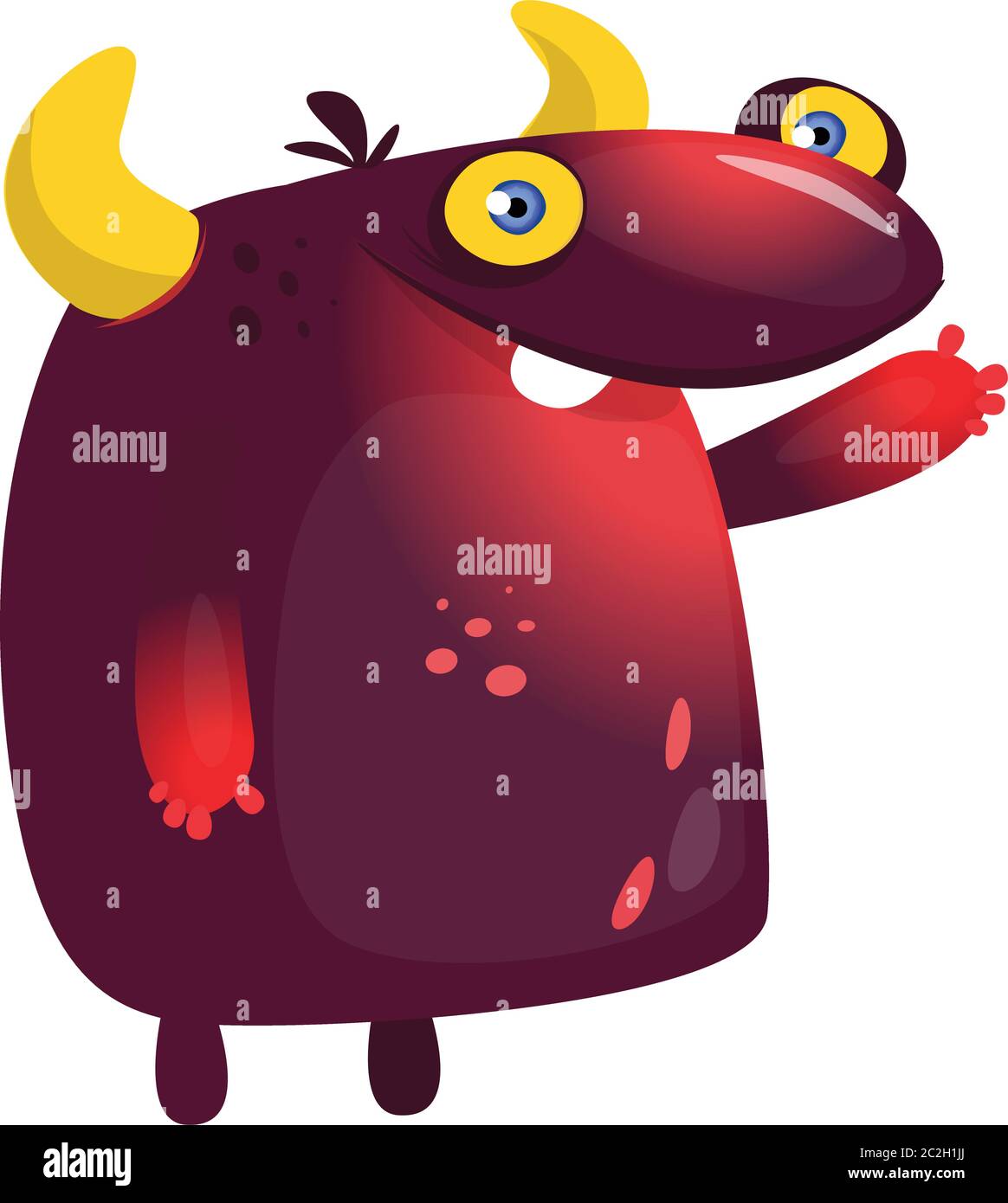 Funny cartoon troll illustration. Vector Stock Vector Image & Art - Alamy