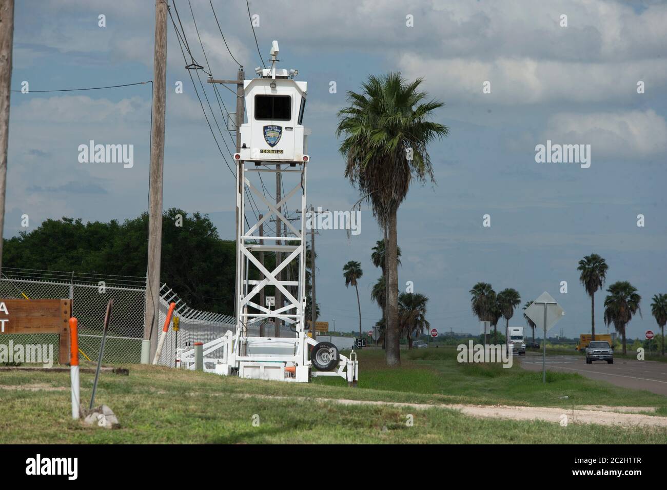Police tower hi-res stock photography and images - Alamy