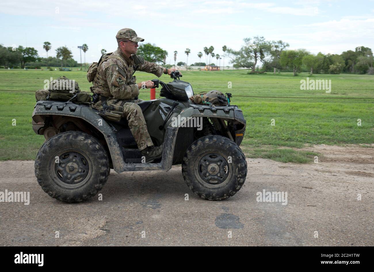 Granjeno Texas USA, September 25 2014: A Texas Ranger reconnaissance ...