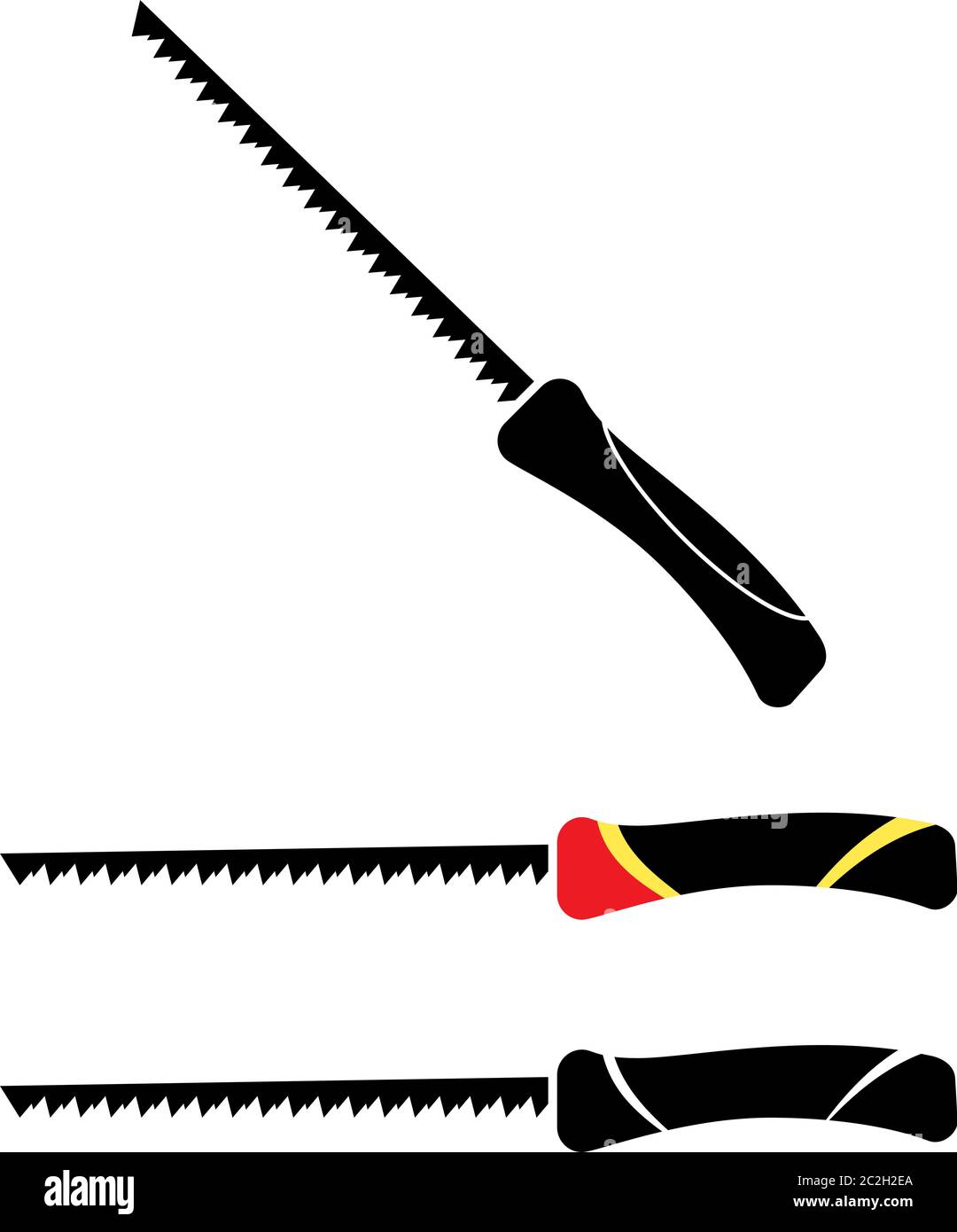 Pad Saw Design Vector Art Illustration Stock Vector Image & Art - Alamy