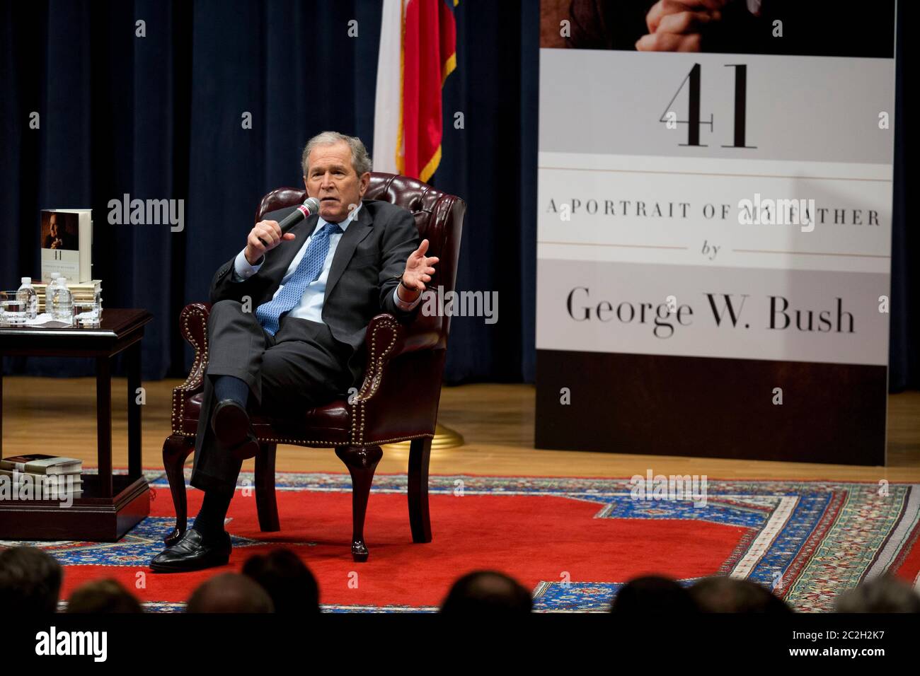 College Station, Texas USA, November 11 2014: Former U.S. President ...