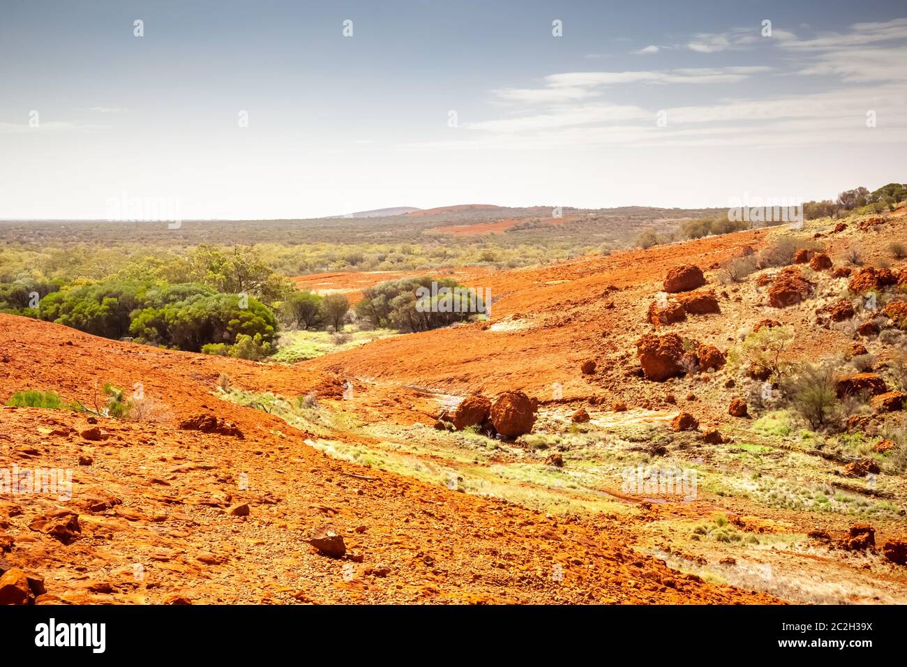 landscape scenery of the Australia outback Stock Photo - Alamy