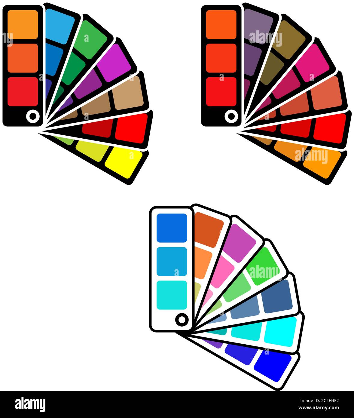 Rgb sampler Stock Vector Images - Alamy