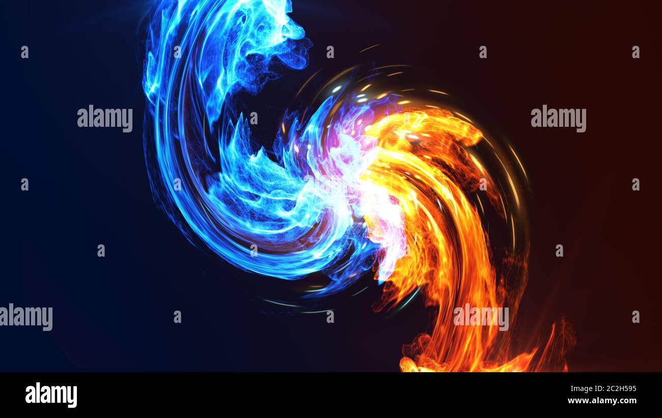 Fire concept design. illustration Stock Photo - Alamy