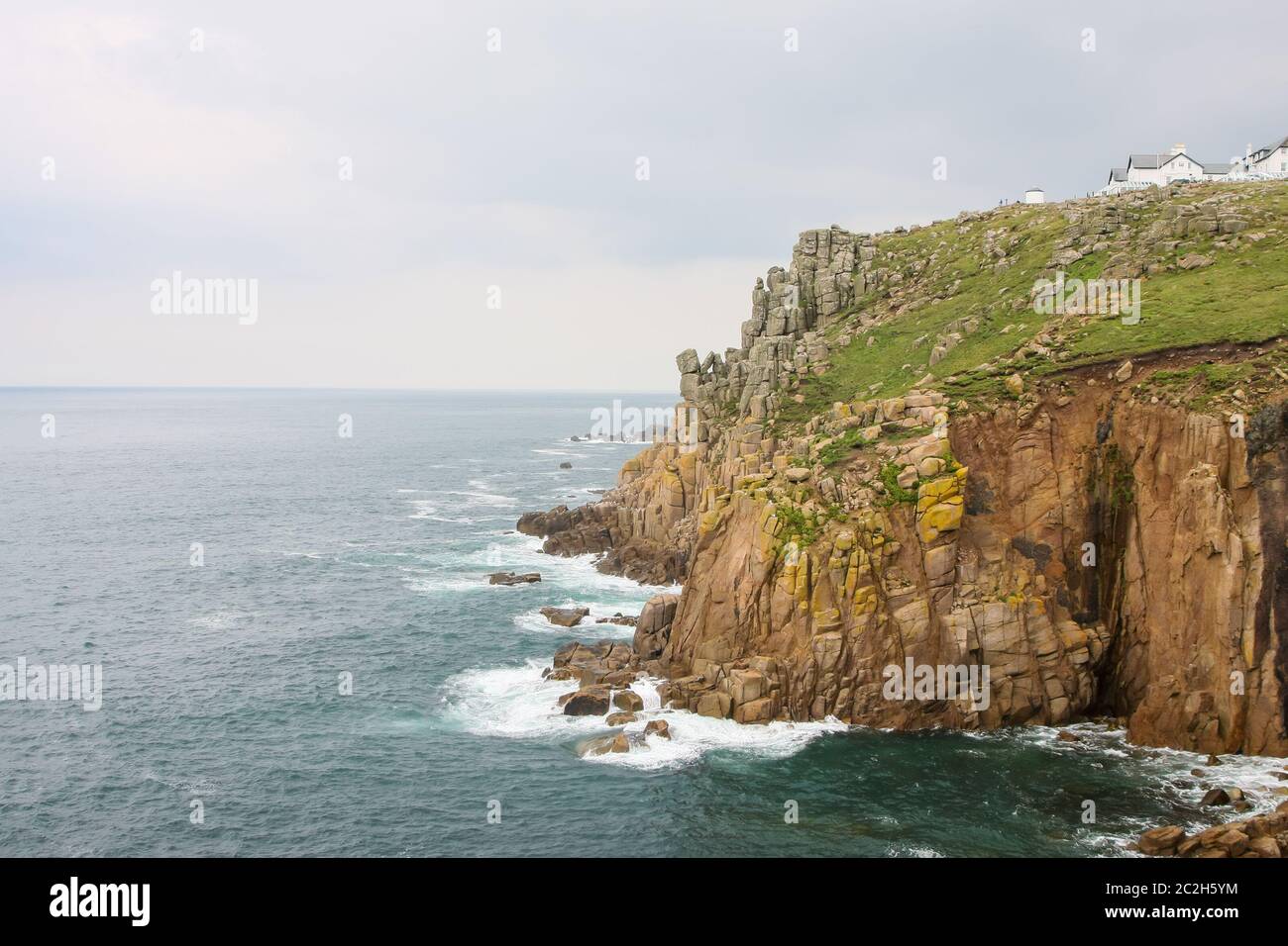 cornwall rough coast Stock Photo - Alamy