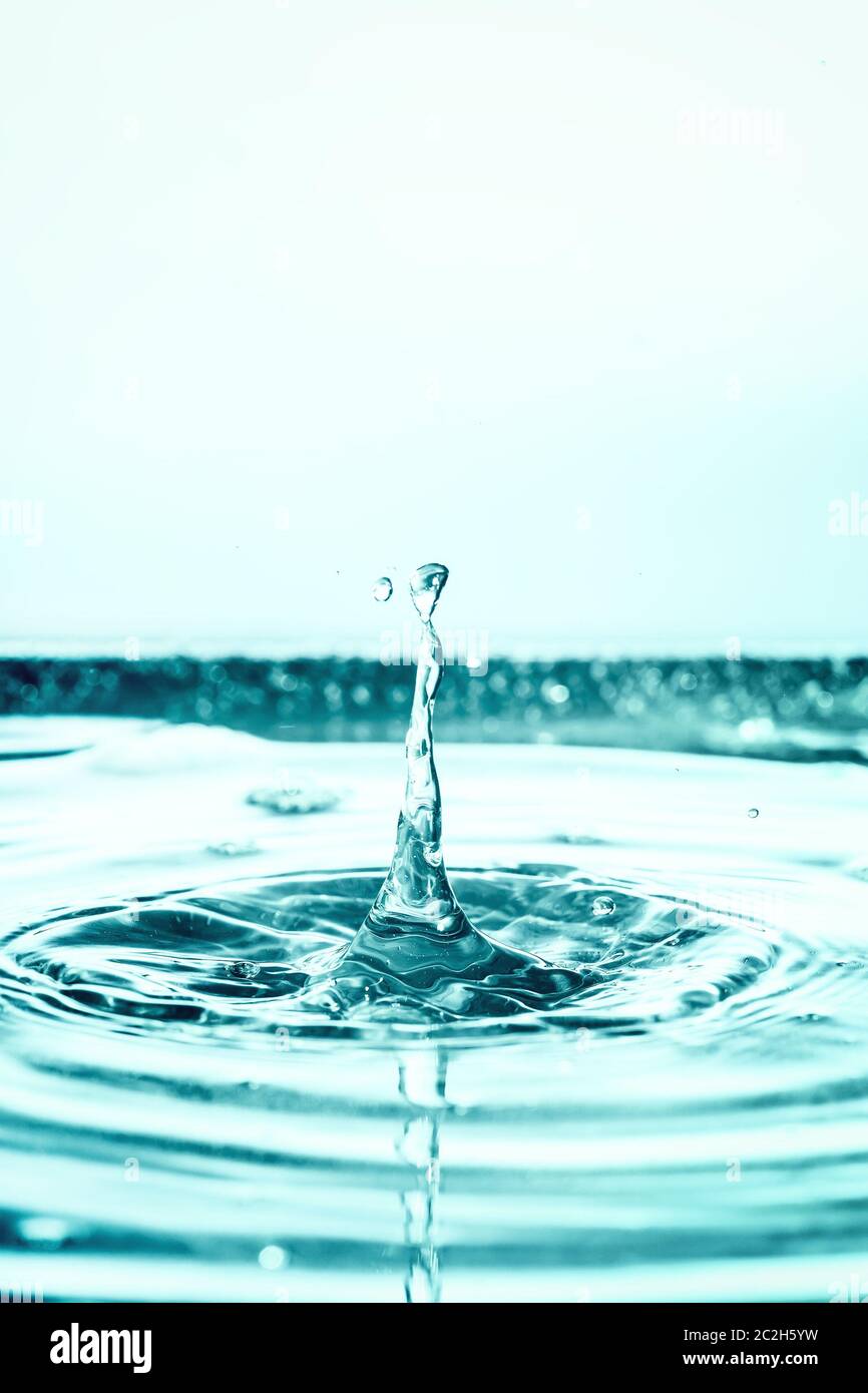 water drop background Stock Photo - Alamy