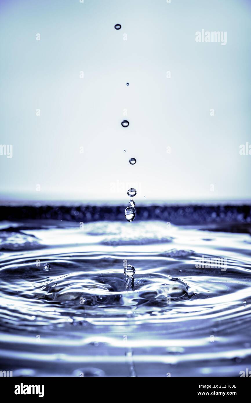 water drop background Stock Photo - Alamy