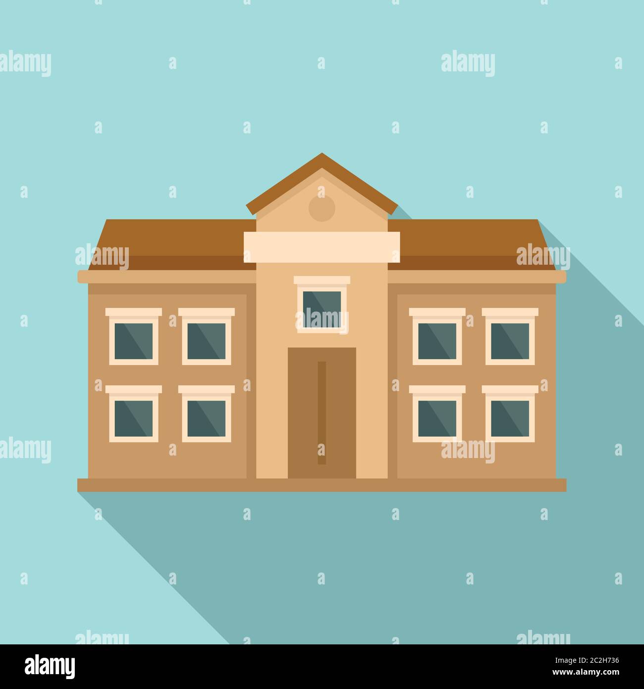 College Campus Vector