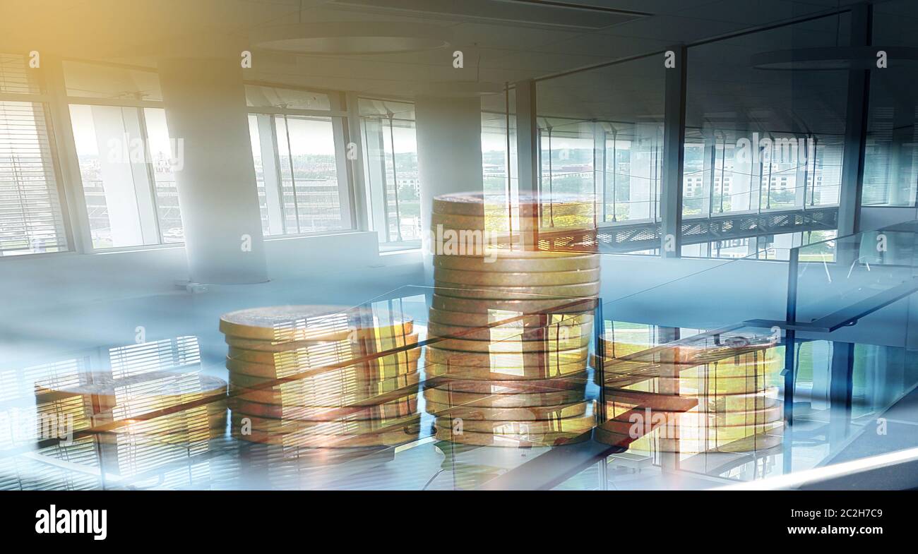 Finance trading office interior hi-res stock photography and images - Alamy