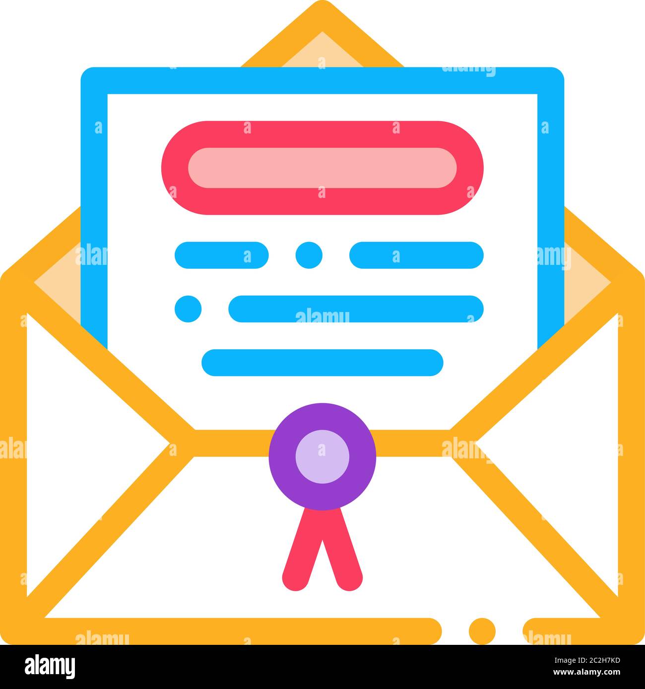 Broken seal letter hi-res stock photography and images - Alamy