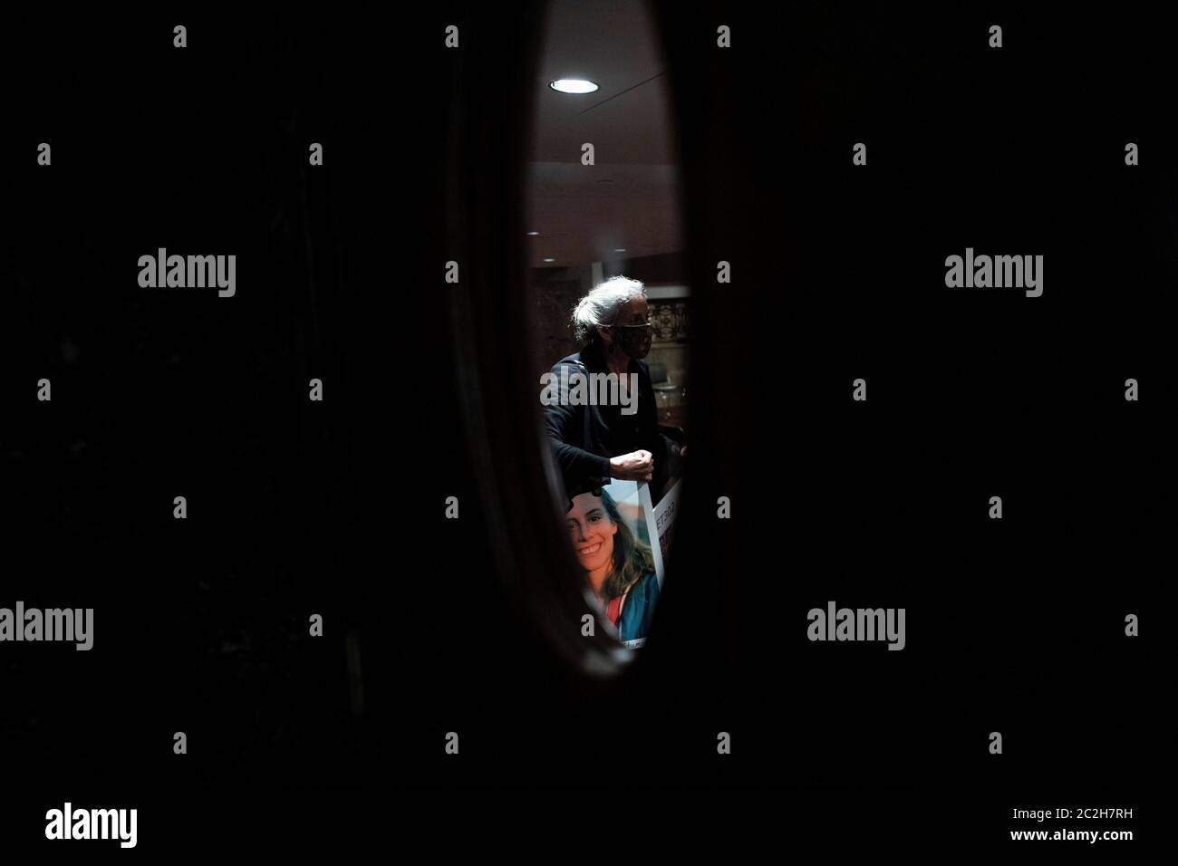 Washington, DC. 17th June, 2020. Nadia Milleron, mother of Samya Stumo ...