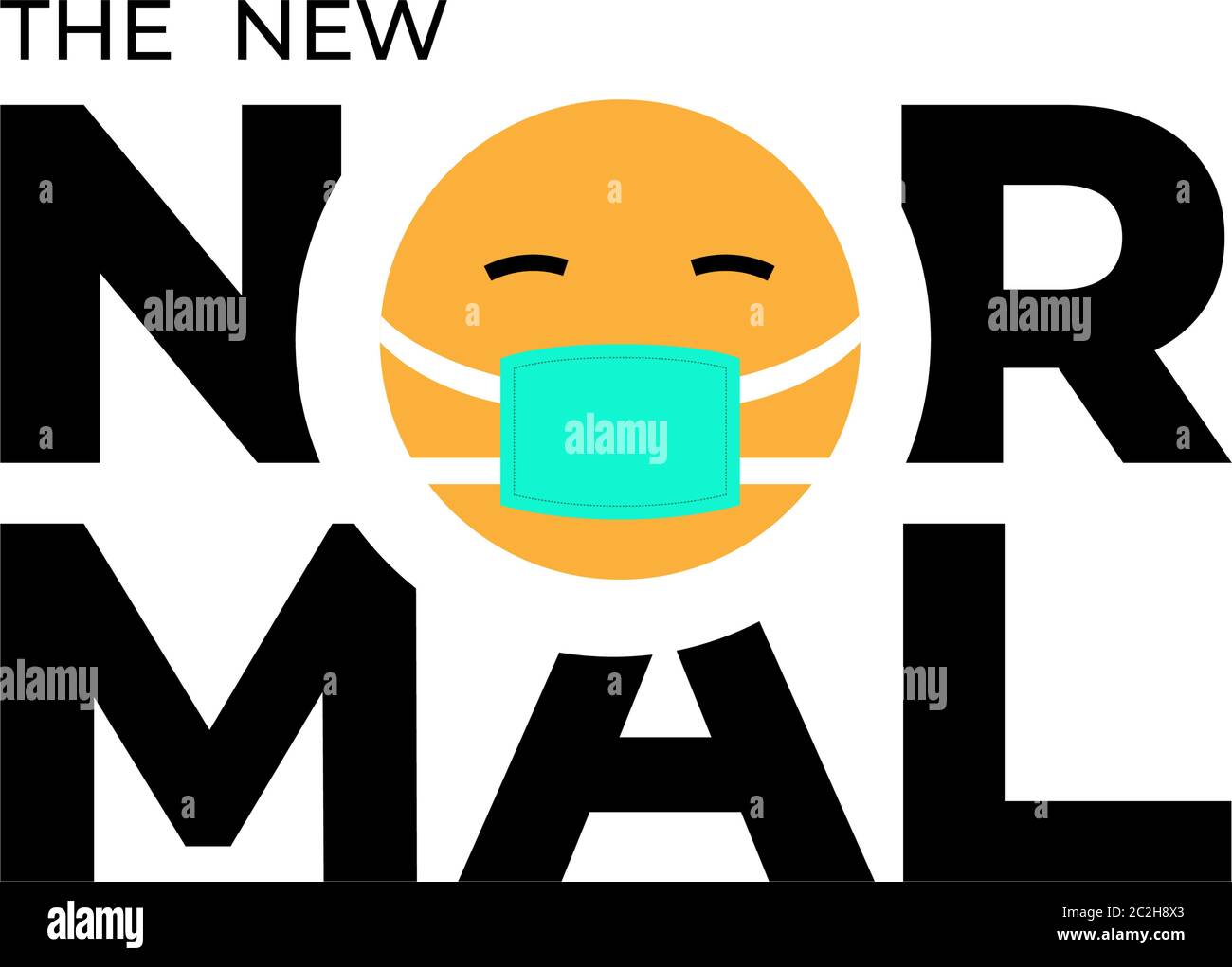 New normal lifestyle concept. After the Coronavirus or Covid-19 causing ...