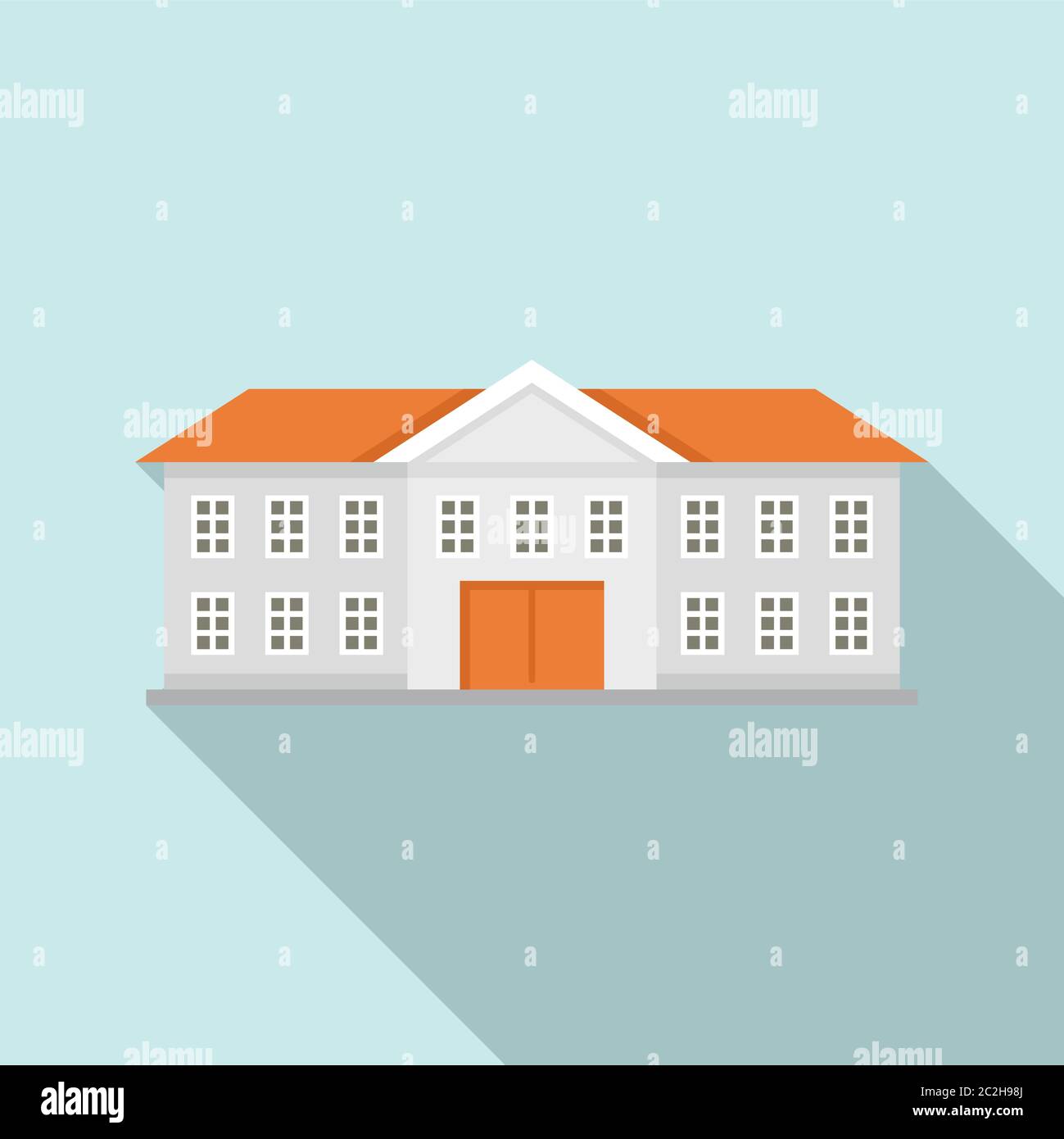 Harvard university icon. Flat illustration of harvard university vector ...