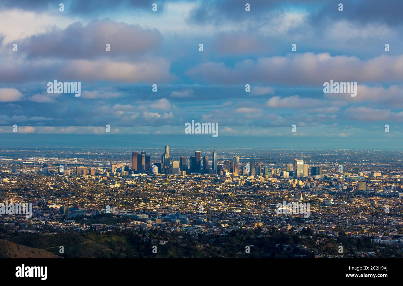 Los Angeles, city downtown Stock Photo - Alamy