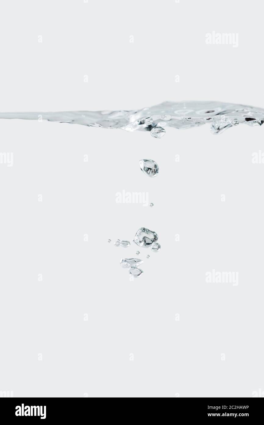 Rising air bubbles Stock Photo - Alamy