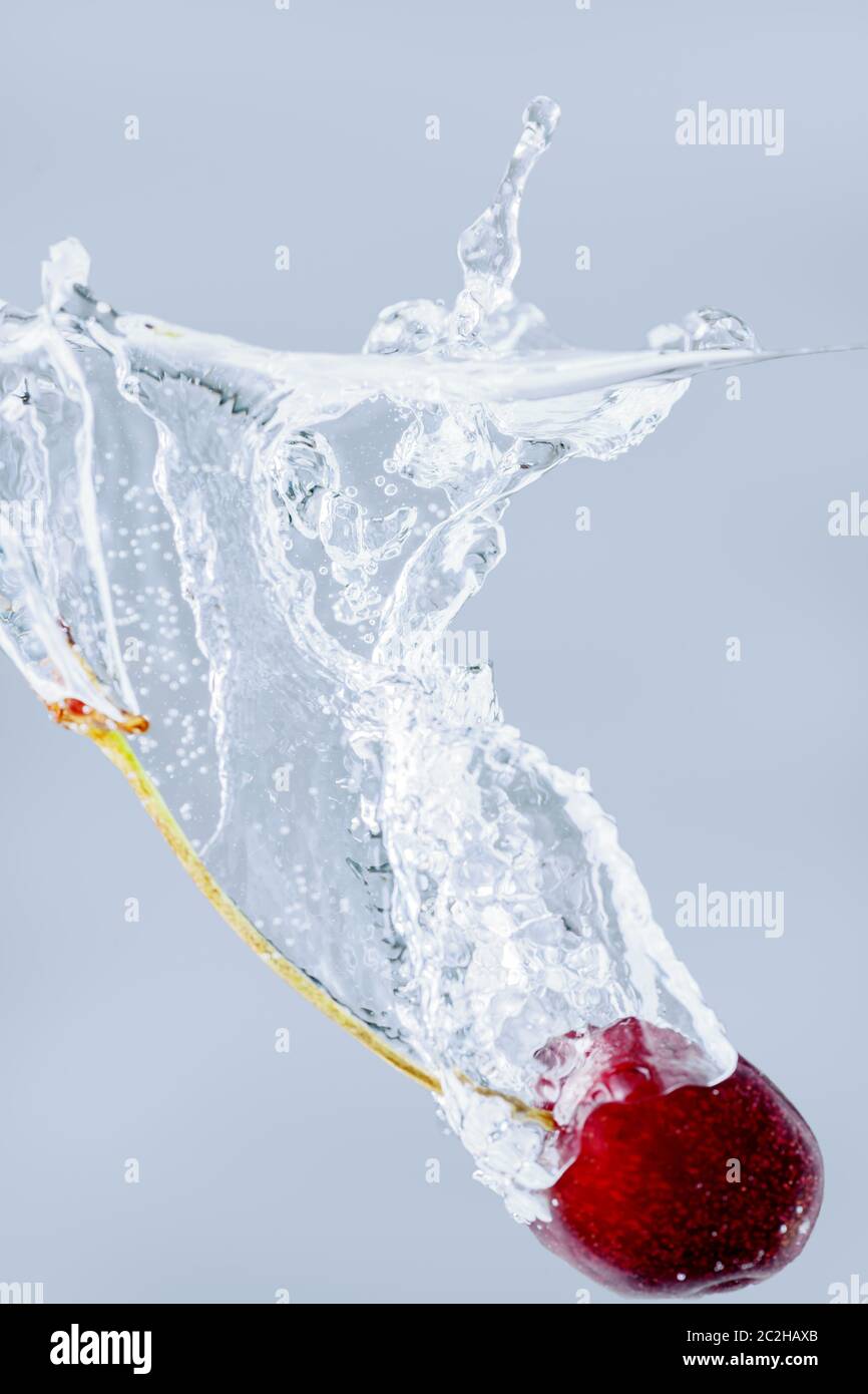 Waterdrop cherry hi-res stock photography and images - Alamy