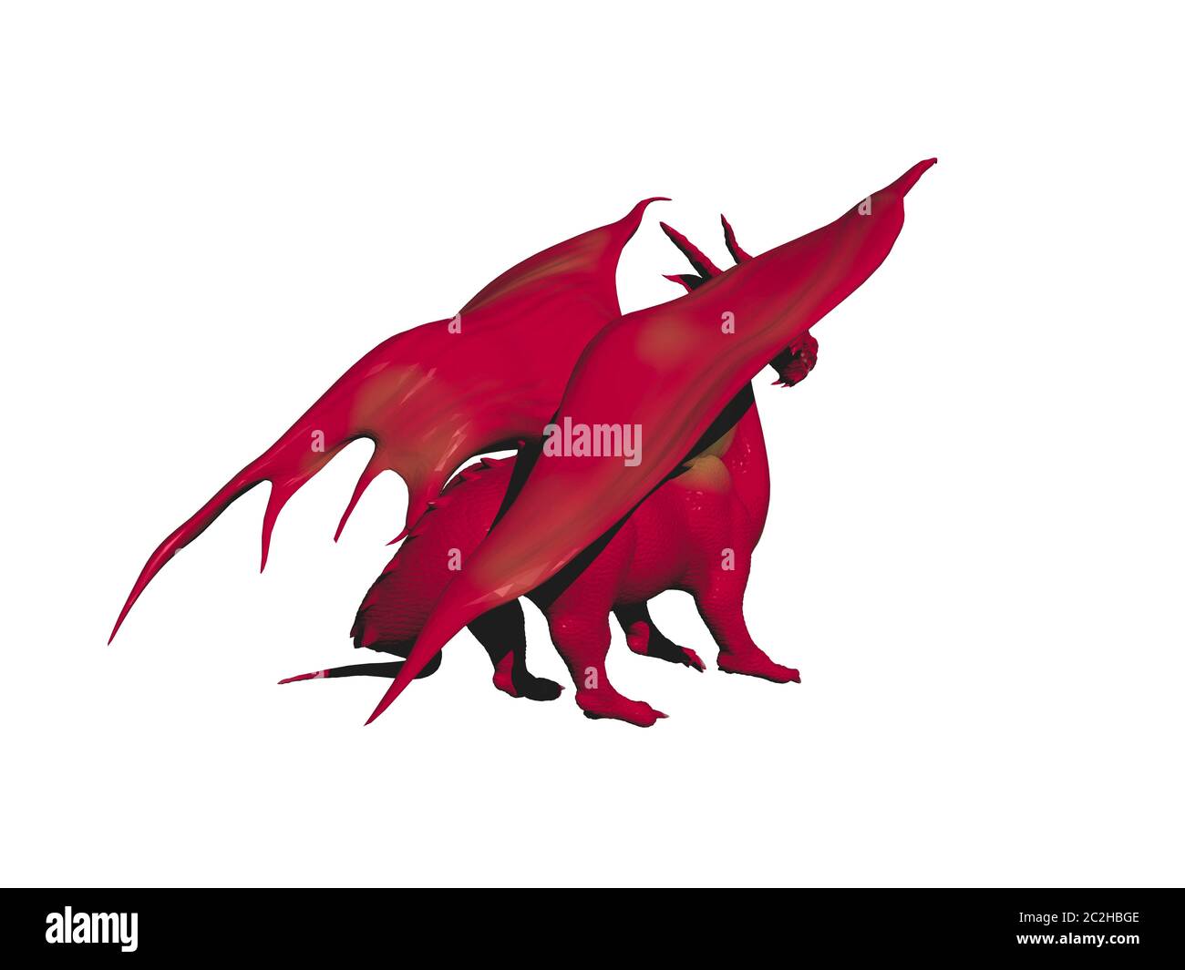 red brown kite with claws and teeth Stock Photo - Alamy