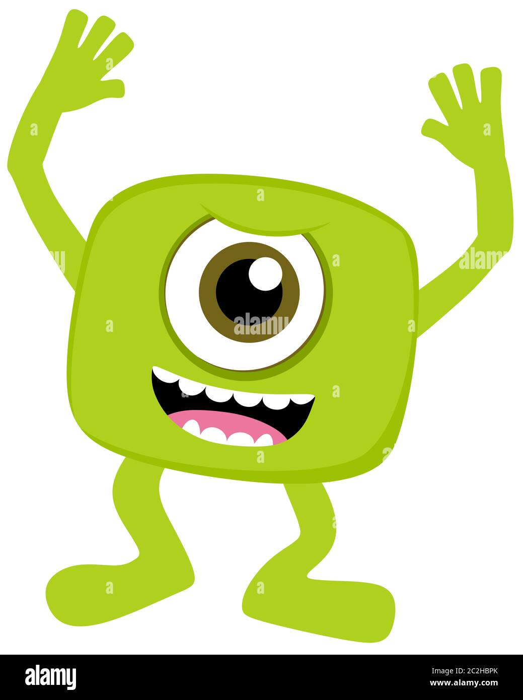 Alien with one eye hi-res stock photography and images - Alamy