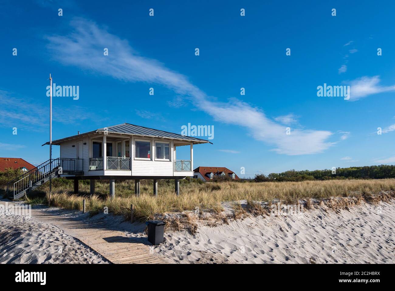 View to the beach in Rerik, Germany Stock Photo - Alamy