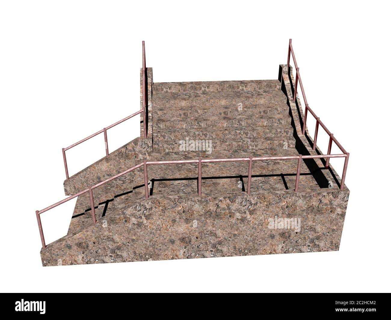 Staircase Cut Out Stock Images & Pictures - Alamy