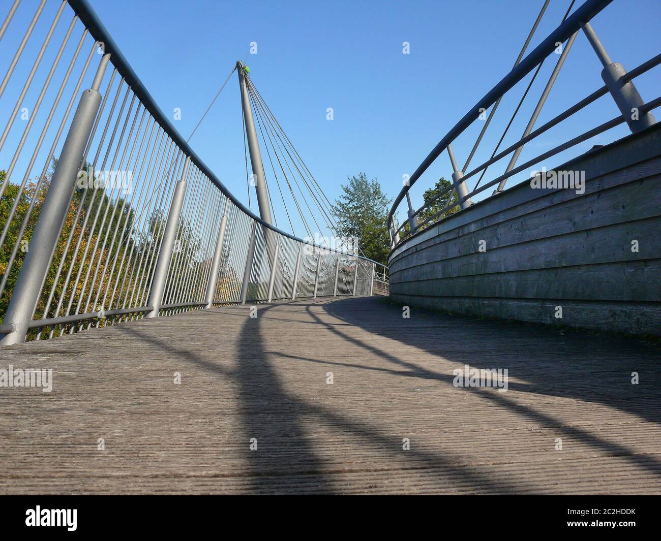 Bridge in Laatzen Stock Photo - Alamy
