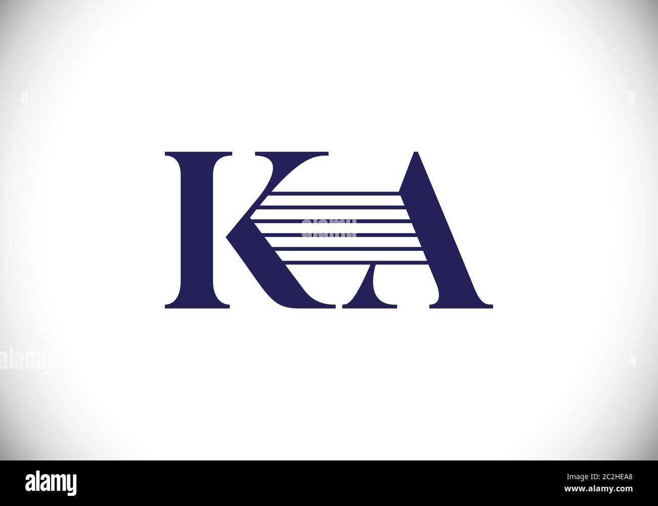 K A Initial Logo High Resolution Stock Photography and Images - Alamy