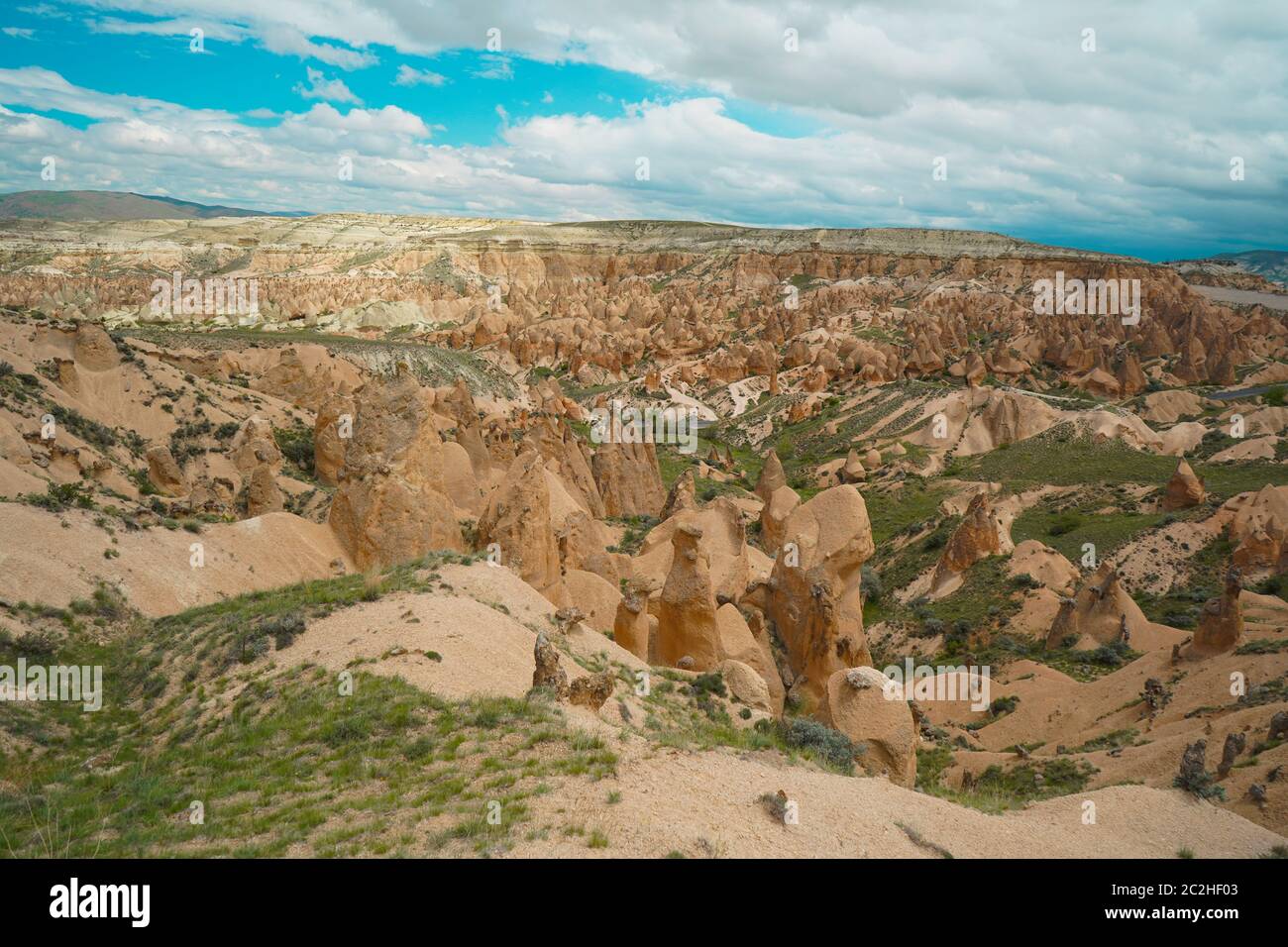 Landscape panoramic view to Devrent valley aka valley of imagination ...