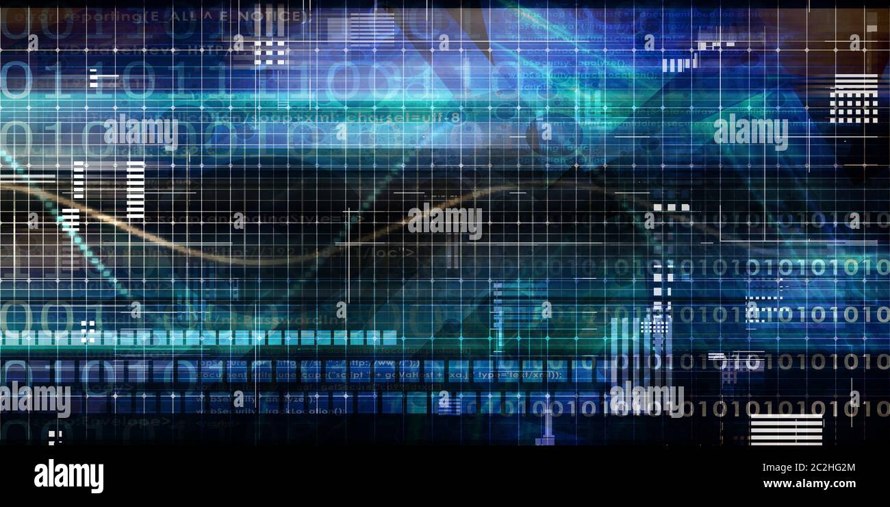 Science Futuristic Technology as a Concept Art Stock Photo - Alamy