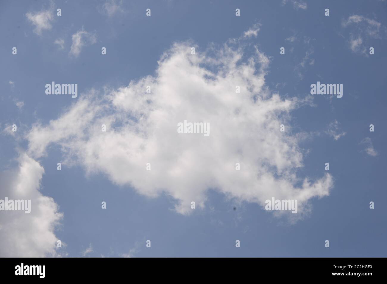 Clouds at the Spanish sky, Costa Blanca, Spain Stock Photo - Alamy
