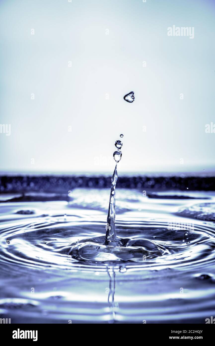 water drop background Stock Photo - Alamy