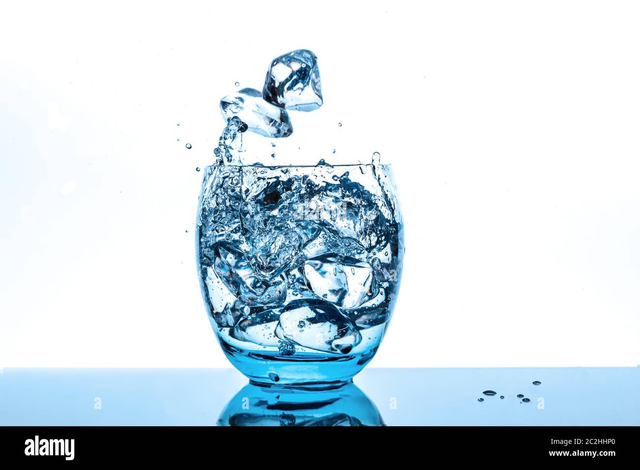 Ice cubes in dynamic hi-res stock photography and images - Alamy