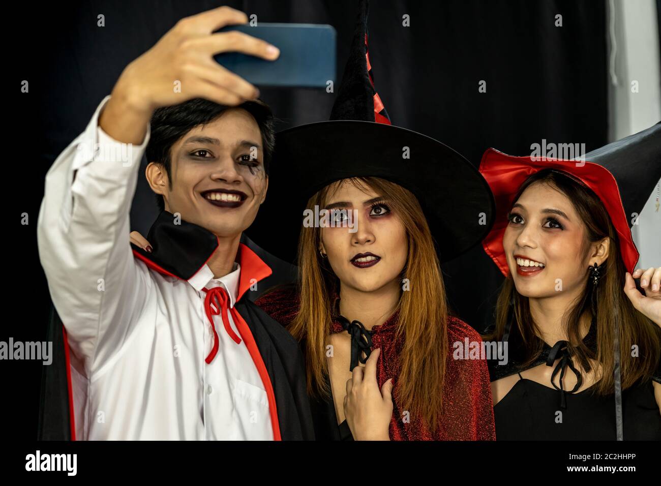 Halloween selfie hi-res stock photography and images - Alamy