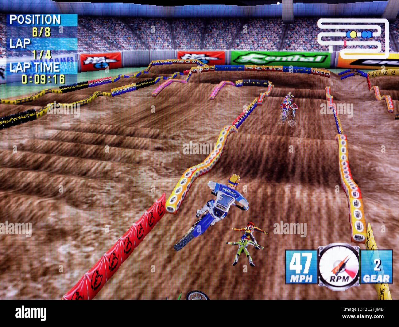Jeremy McGrath Supercross 2000 - Sega Dreamcast Videogame - Editorial use only Stock Photo - Alamy