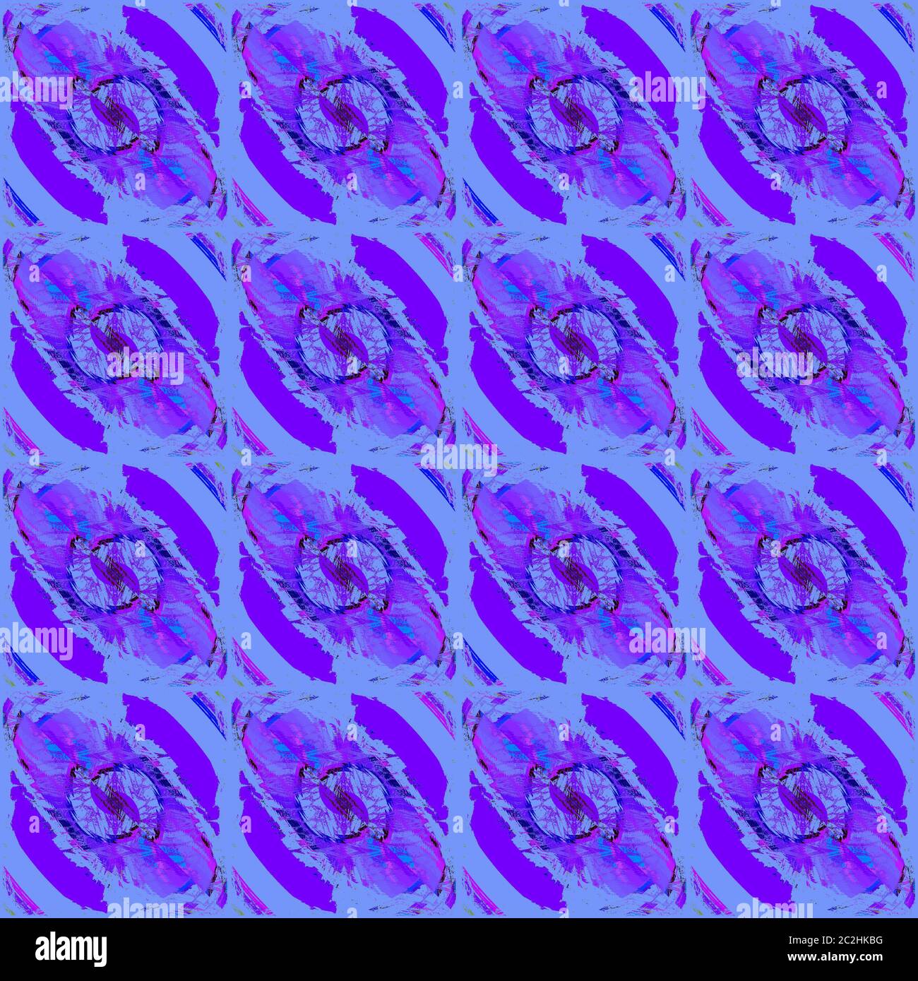 Seamless ellipses pattern purple violet blue gray diagonally Stock ...