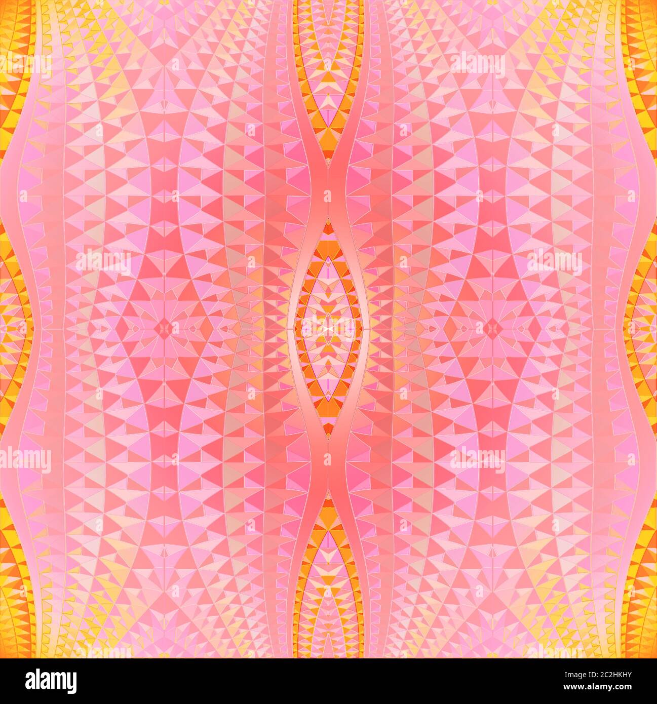 Seamless diamond pattern pink orange violet yellow Stock Photo - Alamy
